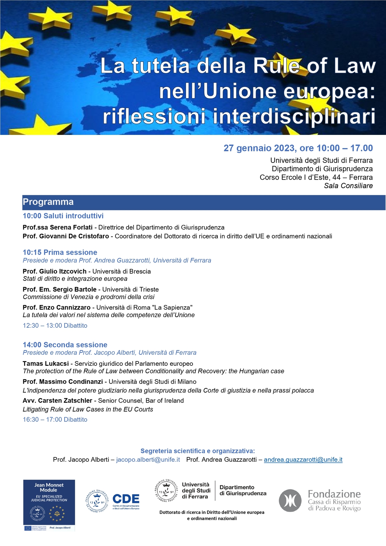 La tutela della Rule of Law nell’Unione europea: riflessioni interdisciplinari – AISDUE