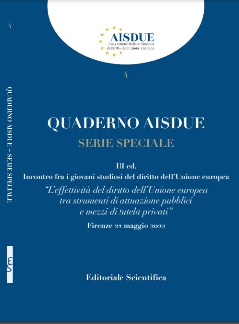 MARIA CHIARA ACCARDO, Il rapporto tra Corte di giustizia europea e ...